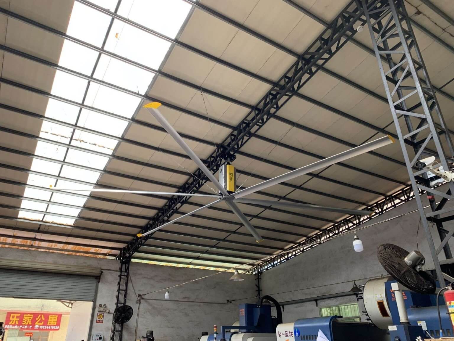 Engineering Excellence: Custom HVLS Fan Installation - HENGSHUANGDA®