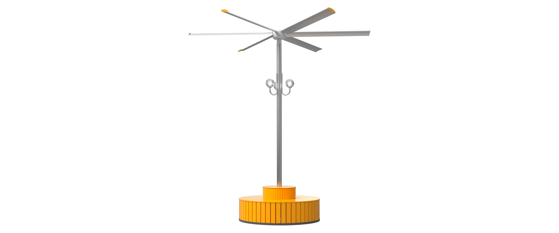 Commercial Electric Industrial Stand Fan with Pedestal - HENGSHUANGDA®